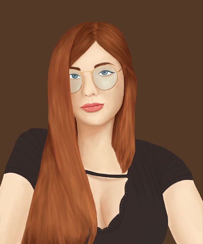 Draw a portrait in semi realism cartoon style by Art_studio_22 | Fiverr