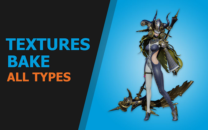 Bake textures for 3d model by Sable98 | Fiverr