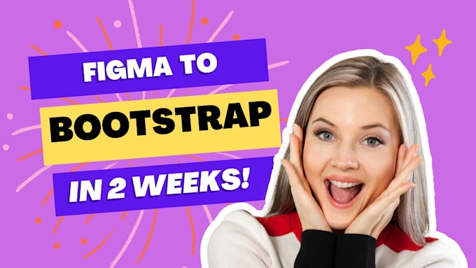 Convert figma to html5 or bootstrap within 24 hours by Webtafrooz | Fiverr