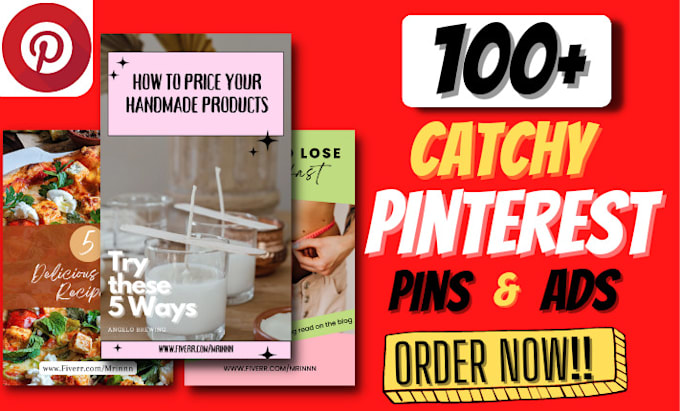 Create beautiful pinterest pins and ads for you by Mrinnn_ | Fiverr