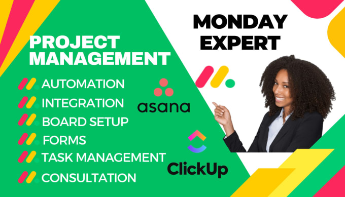 Setup Project Management On Monday Monday Crm Clickup Asana Zapier Trello Notion By Deraign Fiverr