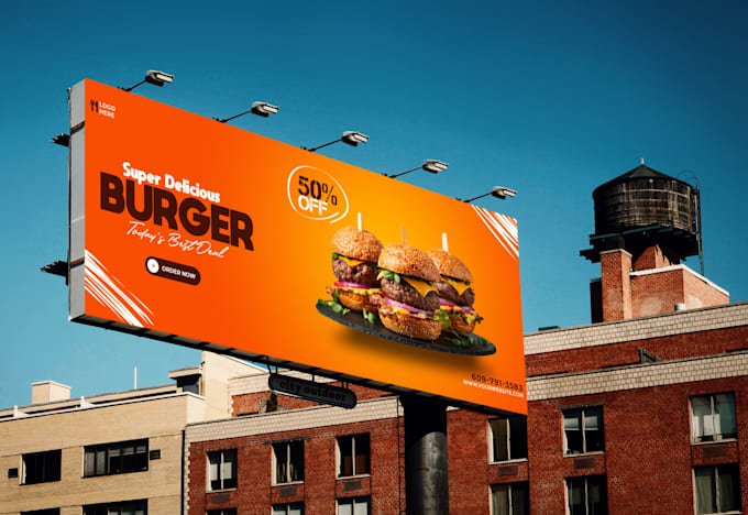 Design professional shop sign, yard sign, billboard sign signboard ...