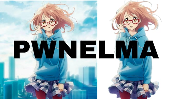 Deleting the background of anime characters by Pwnelma | Fiverr