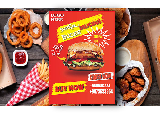 Design your creative flyer for you by Mohammadali235 | Fiverr