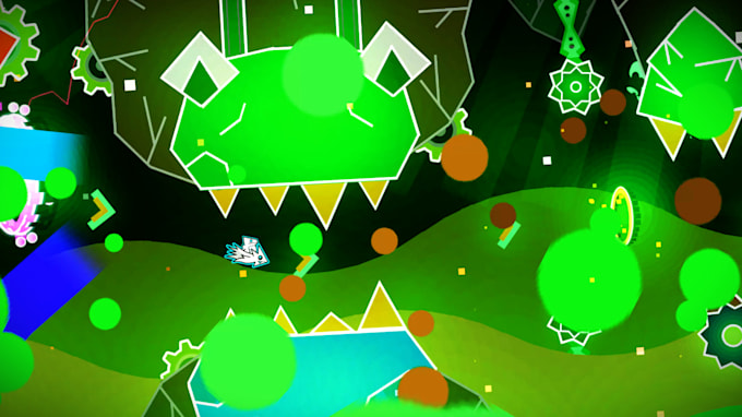 Make a geometry dash showcase video you want, up to 8k 60fps by ...