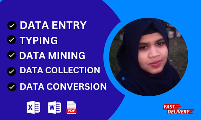 Do expert data entry in excel by Masudasarker | Fiverr