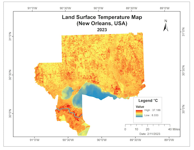 Create gis maps and perform remote sensing of all kinds by Mahnoorgis | Fiverr