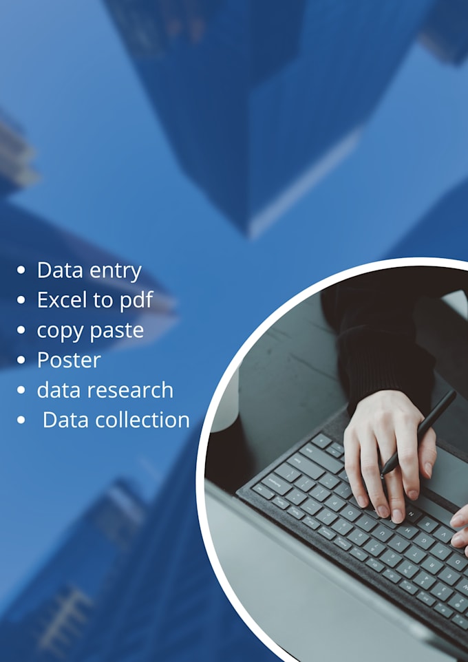 Be a virtual assistant,do data entry,copy paste,poster making,word to ...