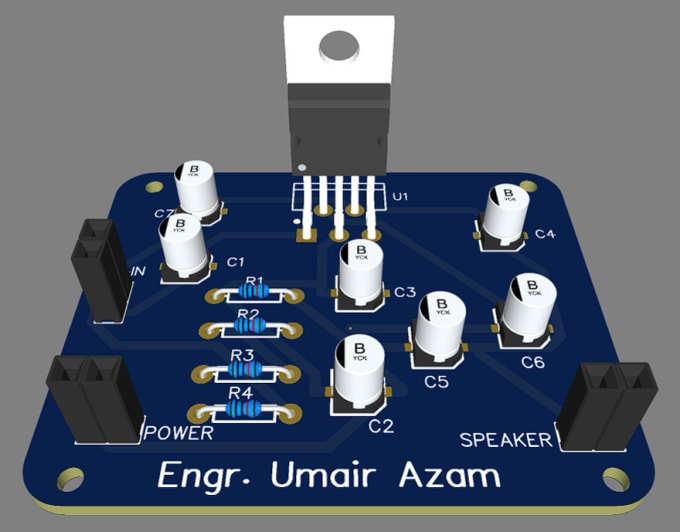 Create pcb design, pcb layout and circuit schematic by Umairazam007 ... Create pcb design, pcb layout and circuit schematic by Umairazam007 ...