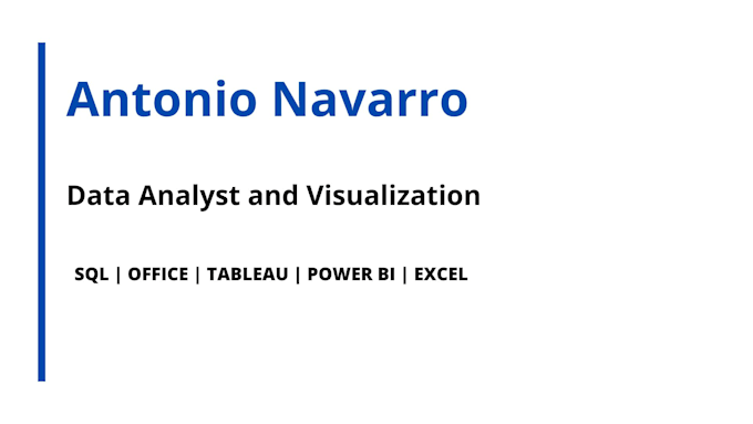 Be Your Personal Data Analyst And Visualization Expert By