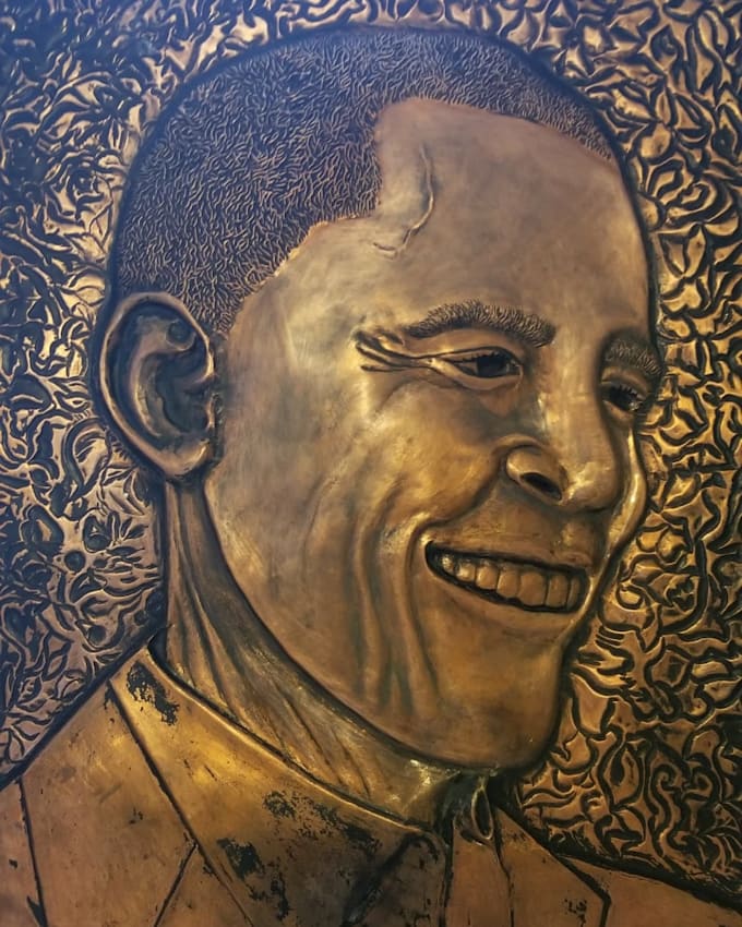 Embossed pictures, portraits on sheet metals by Haiong413 | Fiverr