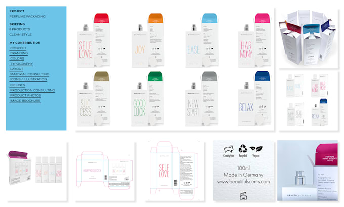 Create your perfect packaging design by Xoxobrands | Fiverr