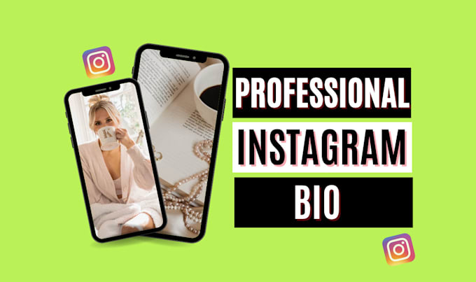 Write a professional bio for your instagram by Sophiasofy | Fiverr