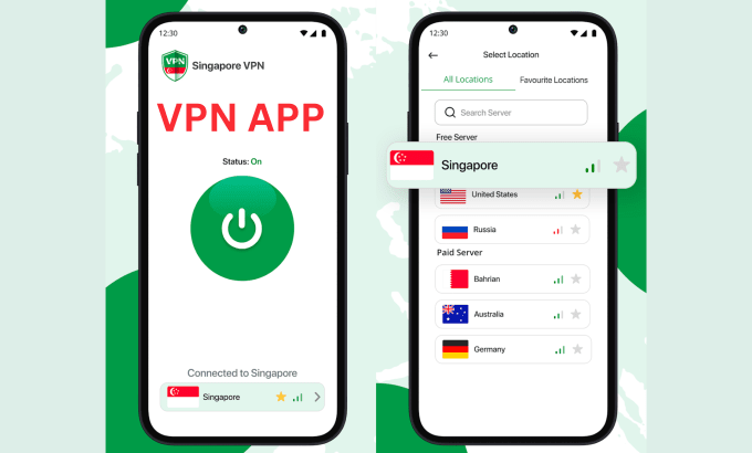 Vpn app with admin panel for server control and admob ads by L33tgaming | Fiverr