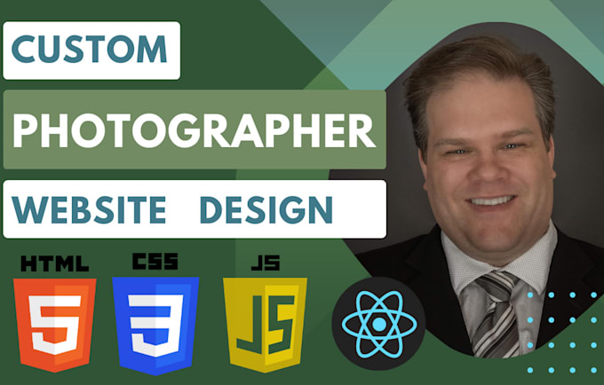 Build your custom photography business website by Jaredrlglenn | Fiverr