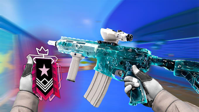 Make you eye catching rainbow 6 siege thumbnails by Sinnerr6 | Fiverr