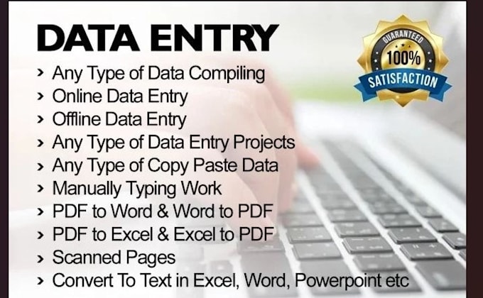 Fastest data entry, conversions , charts and all work in mircosoft ...