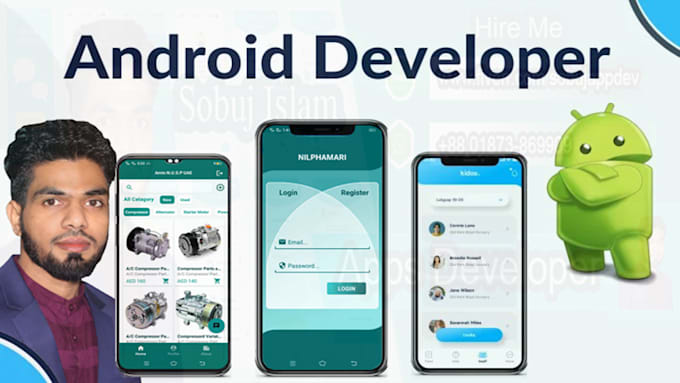 Be create android apps for you by Sobujappdev | Fiverr