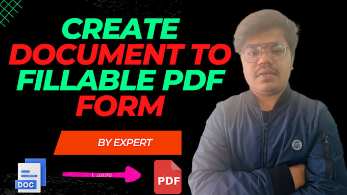 Convert your document to a fillable pdf form by Tushar_vermaa | Fiverr