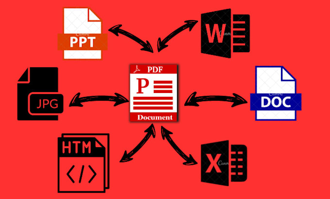 Convert pdf to word,excel,publisher and vice versa by Bluishwing | Fiverr