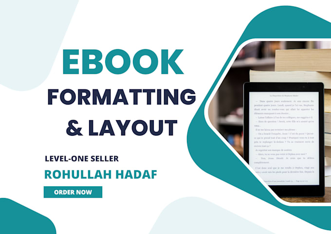 Do formatting and layout design for ebook, magazine, kdp and reports by Rohullahhadaf | Fiverr