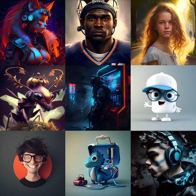 Create portraits, character digital art using midjourney ai by ...