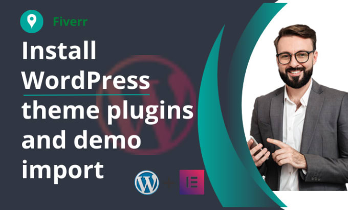 Install wordpress theme plugins and demo import by Dev_titu | Fiverr