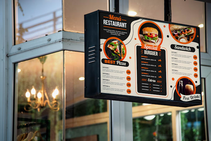 Design a stunning digital food menu for your restaurant by Mohammad_ksh ...