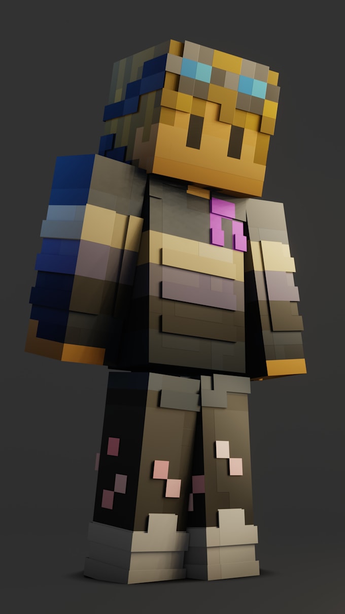 Render your minecraft skin by Liam_spr | Fiverr