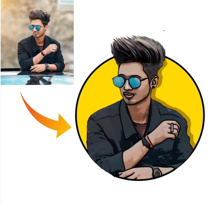 Design logo as per your liking and pencil art works of your photo by ...