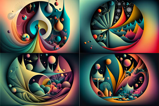 Create amazing digital abstract art using ai generated art by ... Create amazing digital abstract art using ai generated art by ...