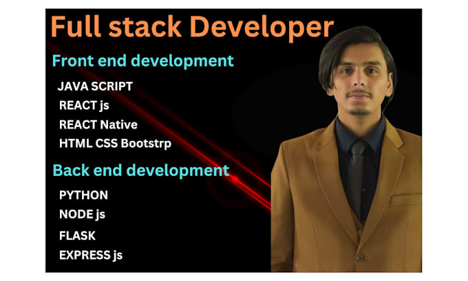 Be your full stack web developer by Haseeb_develper | Fiverr