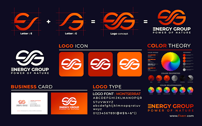 Do trendy, tech, minimalist logo brand style guides or complete brand ...