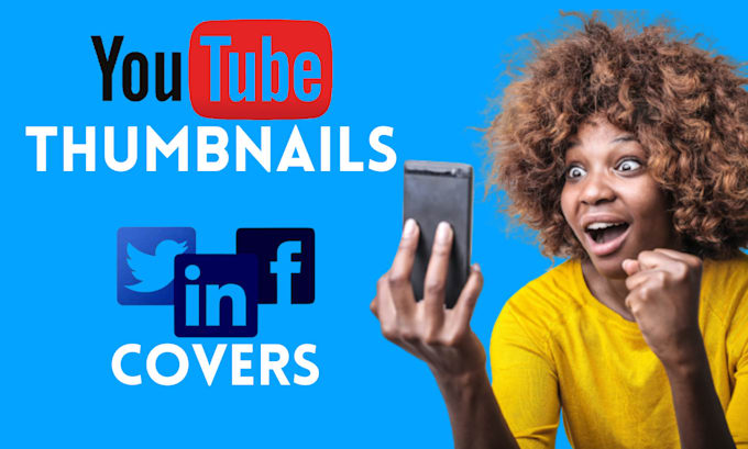 Design youtube thumbnails and social media covers by Madhushini_p | Fiverr