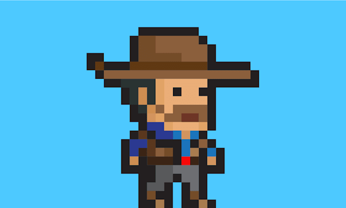 Create 16, 32 or 64 bit pixel art design, icon, logo, object or ...