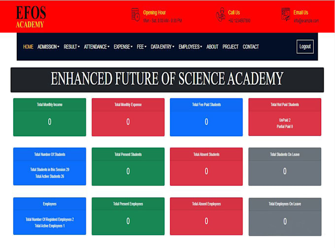 Do school management system website in django, python by Sufyan_29 | Fiverr