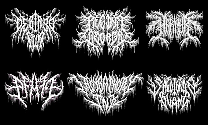 Design black metal logo for your band by Metamorphist666 | Fiverr