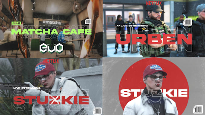 Create simple design fivem or gaming streaming thumbnails by Bagasbe ...