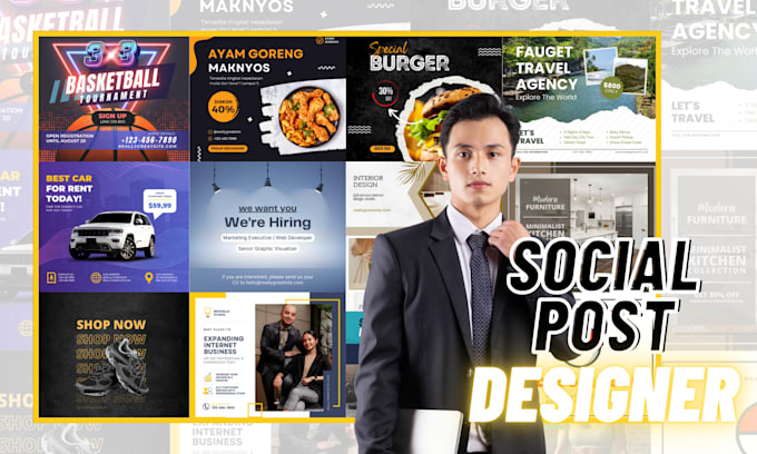 Create social media post in high quality by Sammychan0912 | Fiverr