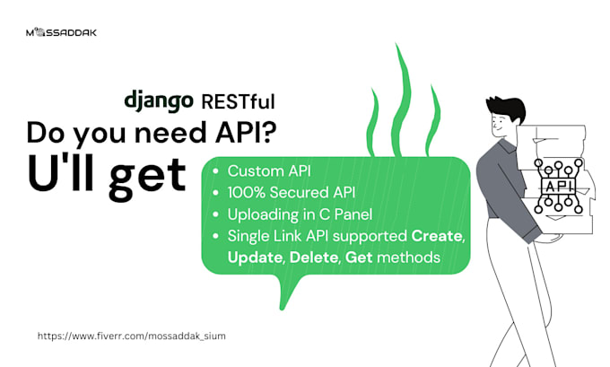 Built Custom Apis For You With Django Rest Framework By Mossaddaksium
