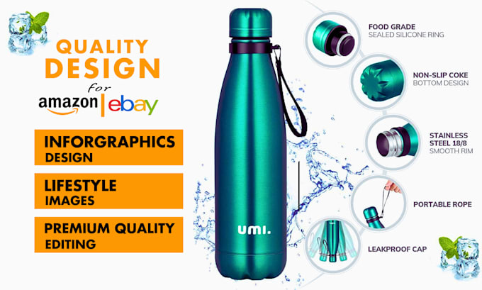 Design amazon listing photo, product infographic, and amazon image ...