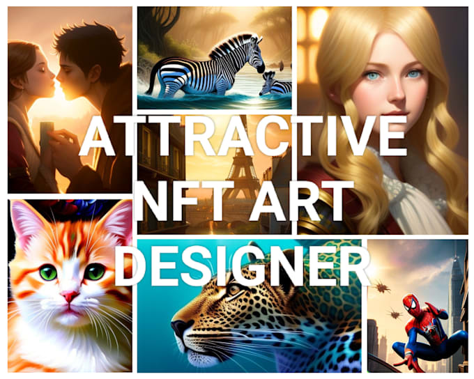 Create attractive nft art by Afnan4444 | Fiverr