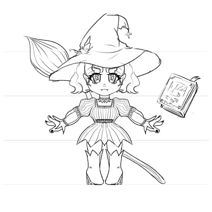 Create chibi character for you by Ardayersinkazy | Fiverr