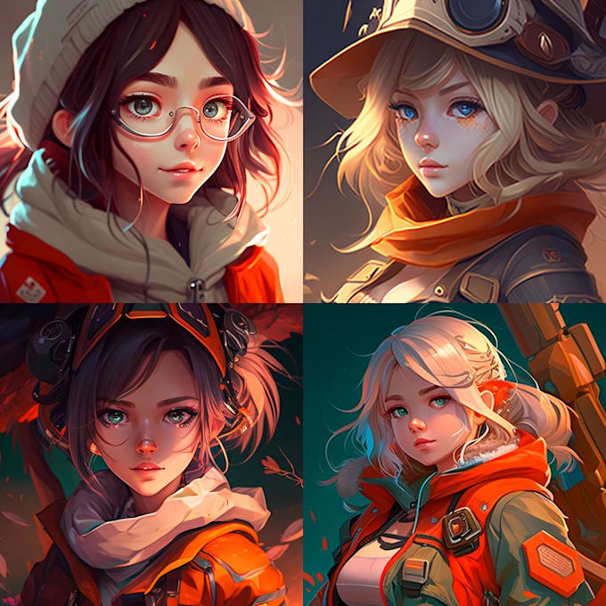 Create custom anime characters for your stories and projects by Ba21a_k ...