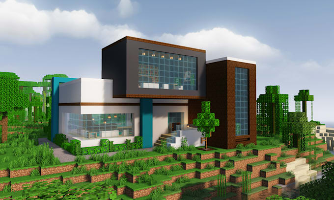 Build your house or spawn in minecraft java edition by Nourmaps | Fiverr