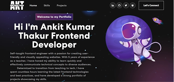 Create Modern Websites Using Html Css Javascript React By Drthakurg Fiverr