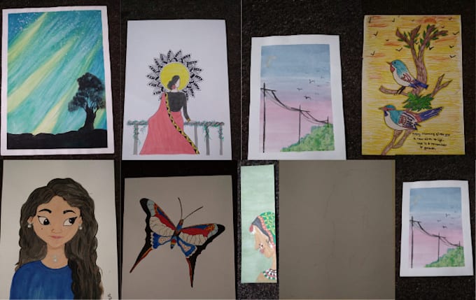 Design beautiful book marks, covers and catchy paintings by ...