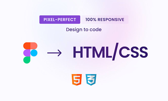 Convert figma design to pixel perfect responsive html css by Ambrobrosa | Fiverr