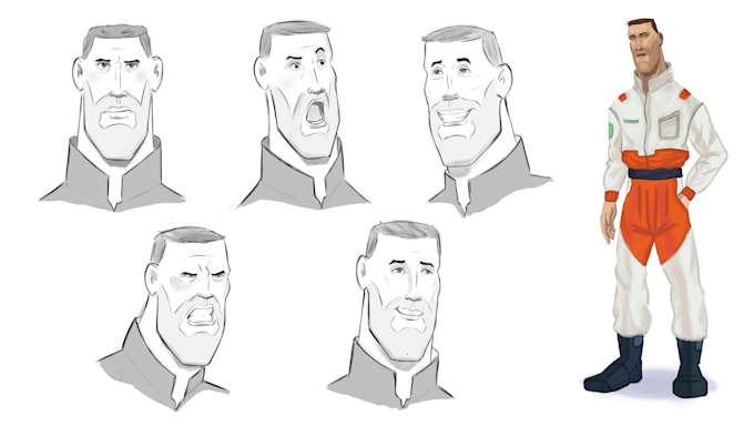 Design and illustrate characters from scratch by Tomscevallos | Fiverr