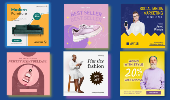 Social media post ad for your business by Achrafniyaoffic | Fiverr